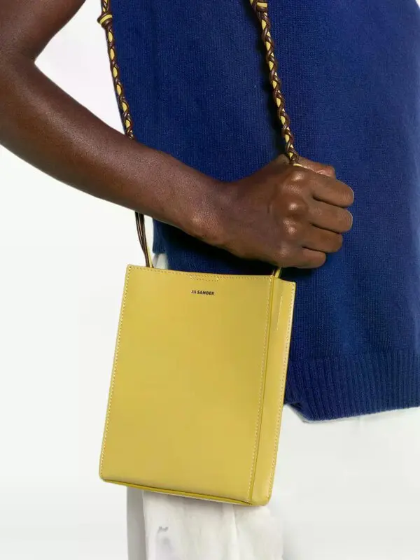 JIL SANDER Tangle Cross-body Bag - Yellow