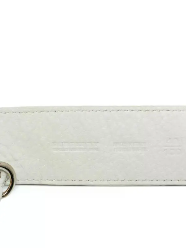 Burberry Double-buckle Leather Belt