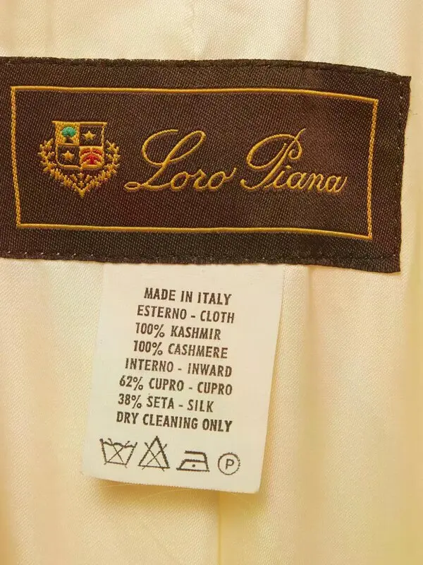 Loro Piana Textured Cashmere Coat