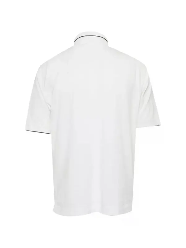 Zegna Buttoned Polo Shirt