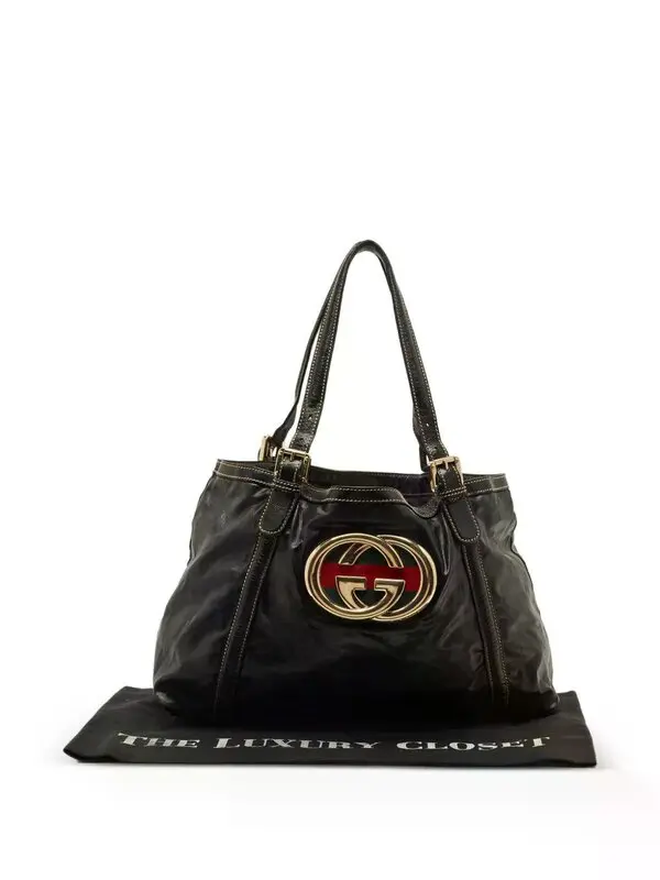 Gucci Dialux Britt Medium Tote Bag
