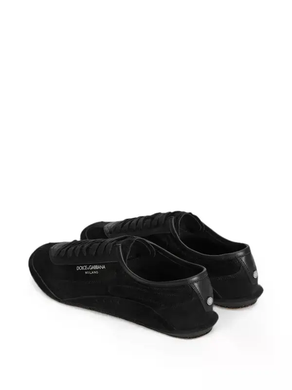 Dolce & Gabbana Logo Print Sneakers - Black