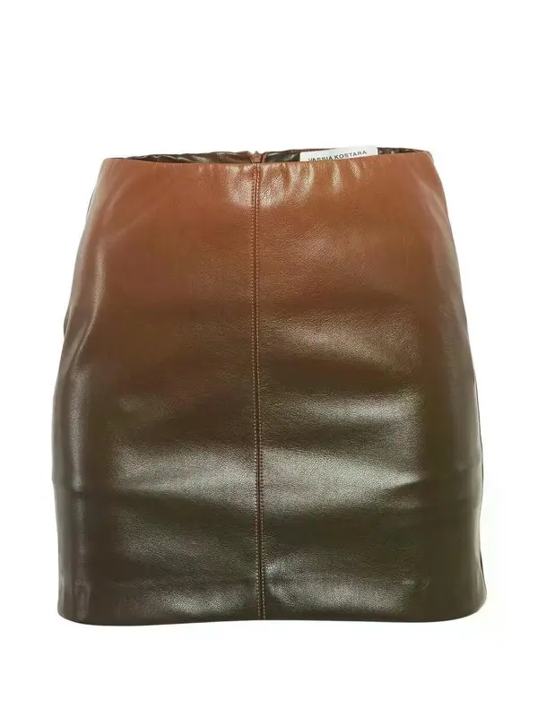 VASSIA KOSTARA Ombré Mini Skirt