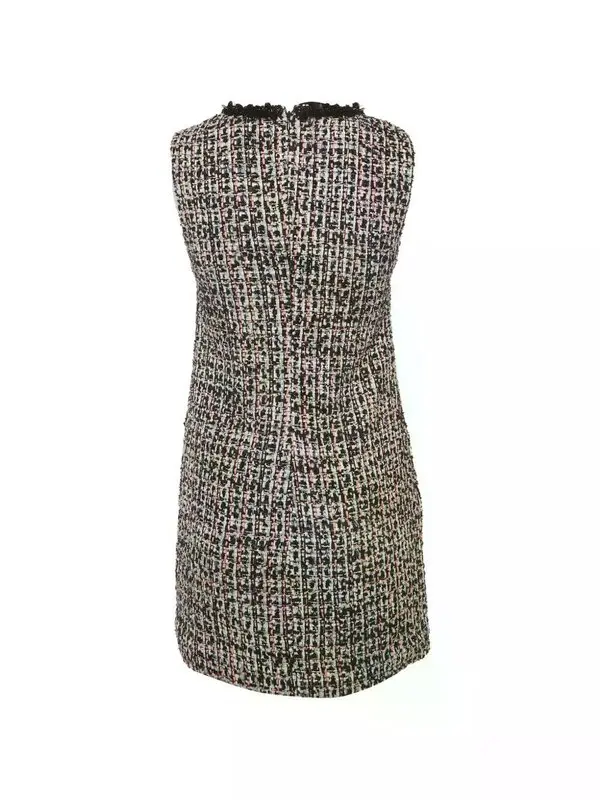 SELF-PORTRAIT Embellished Boucle Mini Dress