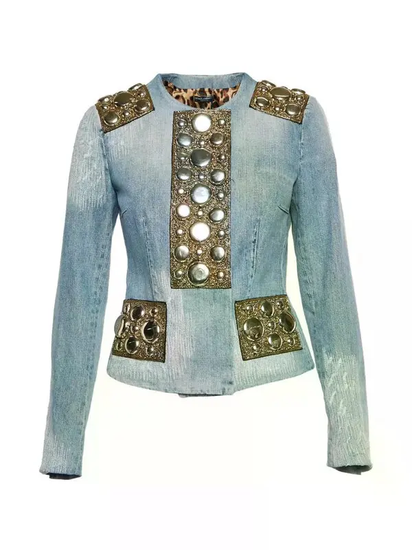 Dolce & Gabbana Embellished Denim Jacket