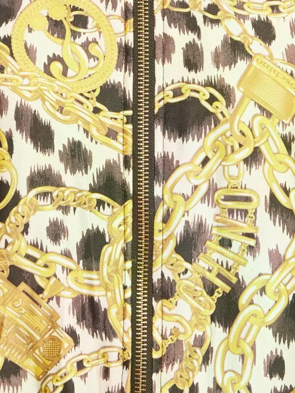 Moschino X H&m Leopard-print Zip-up Jacket