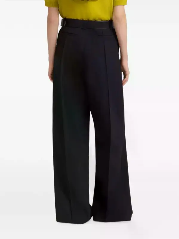 Marni Wool Wide-leg Trousers