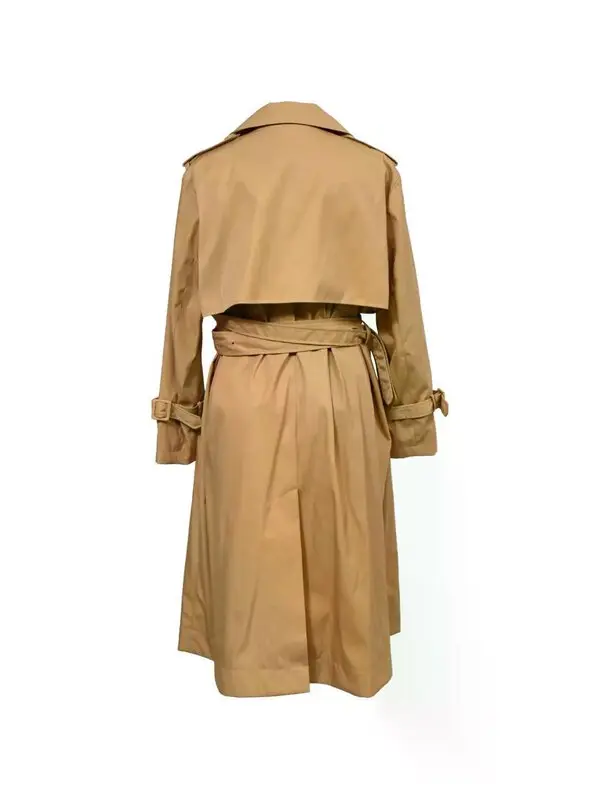 Simone Rocha Ruffled Double-breasted Trench Coat