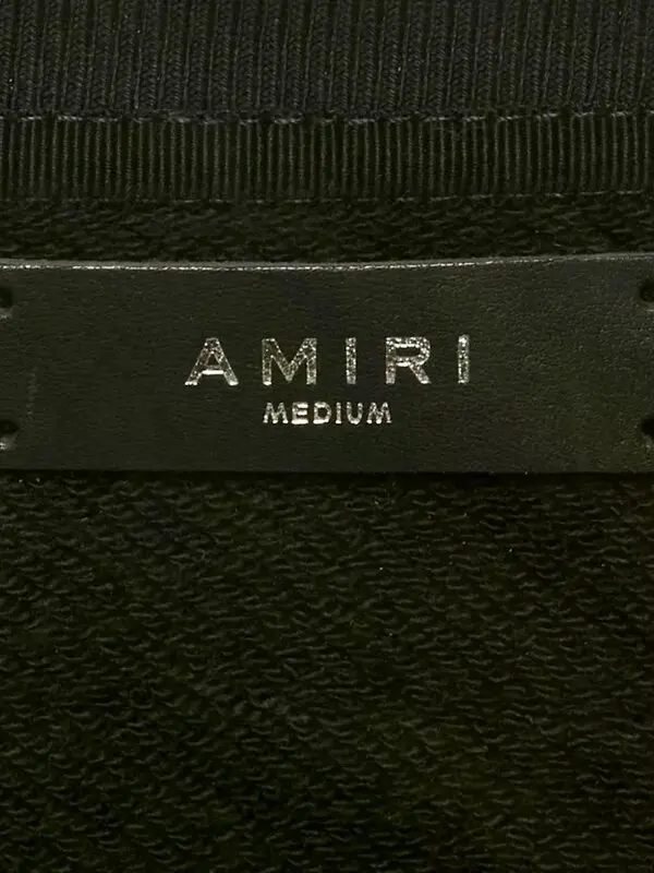 Amiri Passport Embroidered Sweatshirt