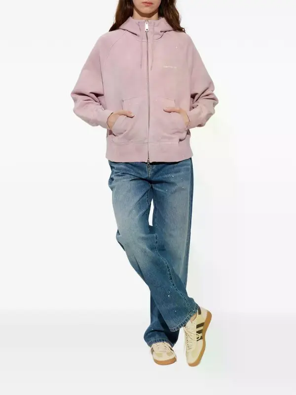 Carhartt Work In Progress Paint-splatter Straight-leg Jeans