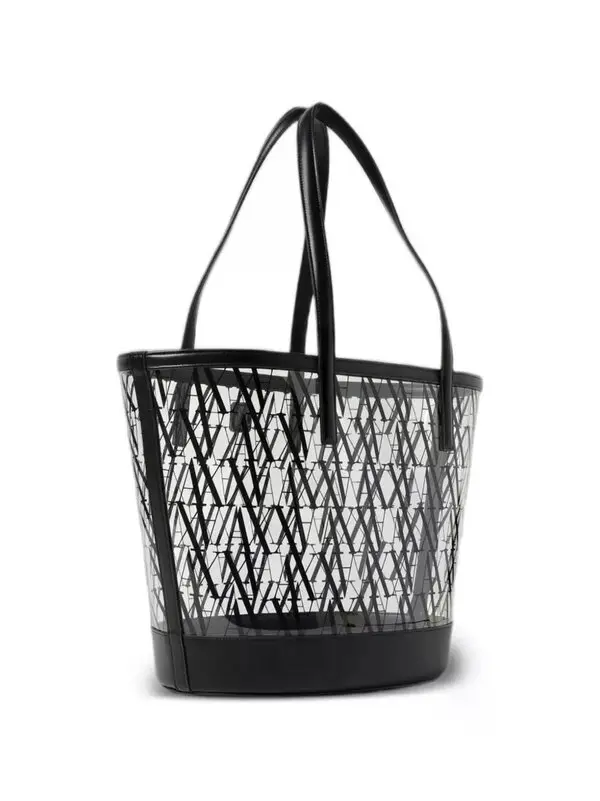 Armani Exchange Logo Print Shoulder Bag