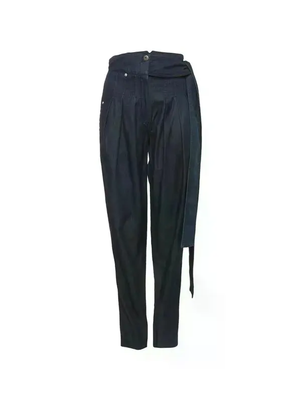 Kenzo Belted Pleated Trousers