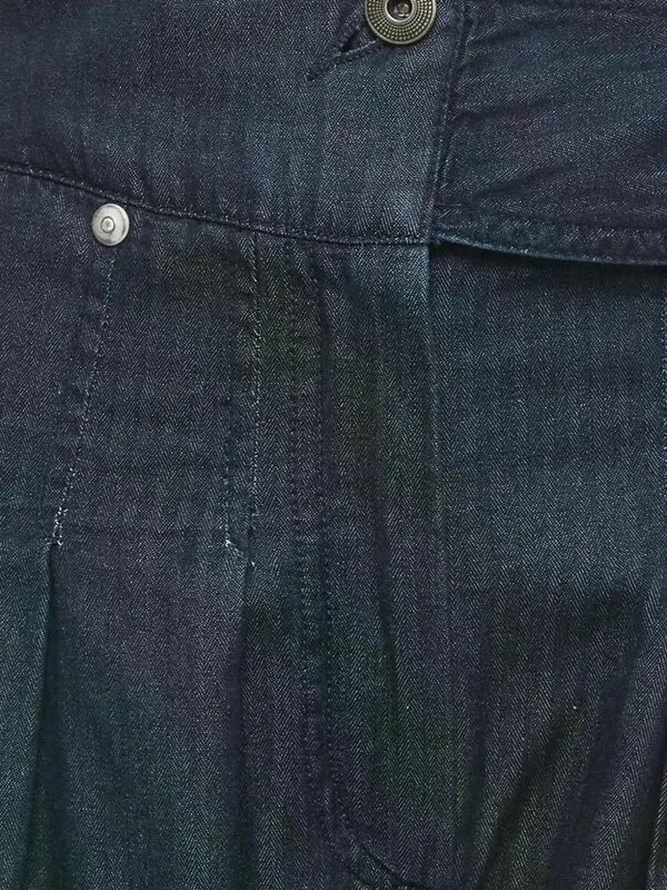 Kenzo Belted Pleated Trousers