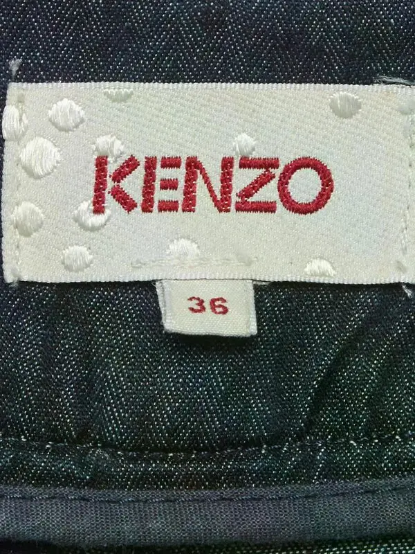 Kenzo Belted Pleated Trousers