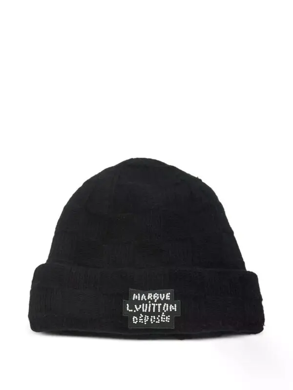 LOUIS VUITTON Marque L.vuitton Déposée Beanie - Black