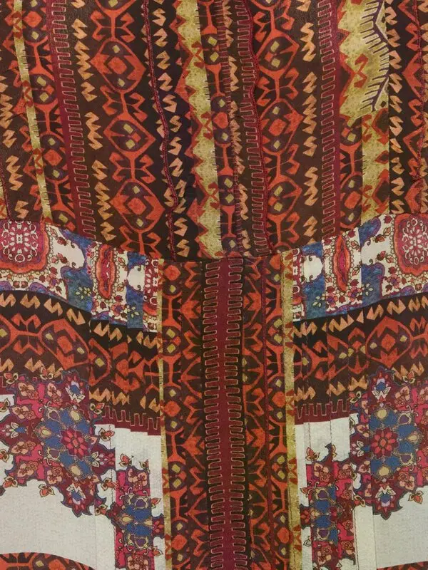 Max Mara Printed Short-sleeved Midi Dress