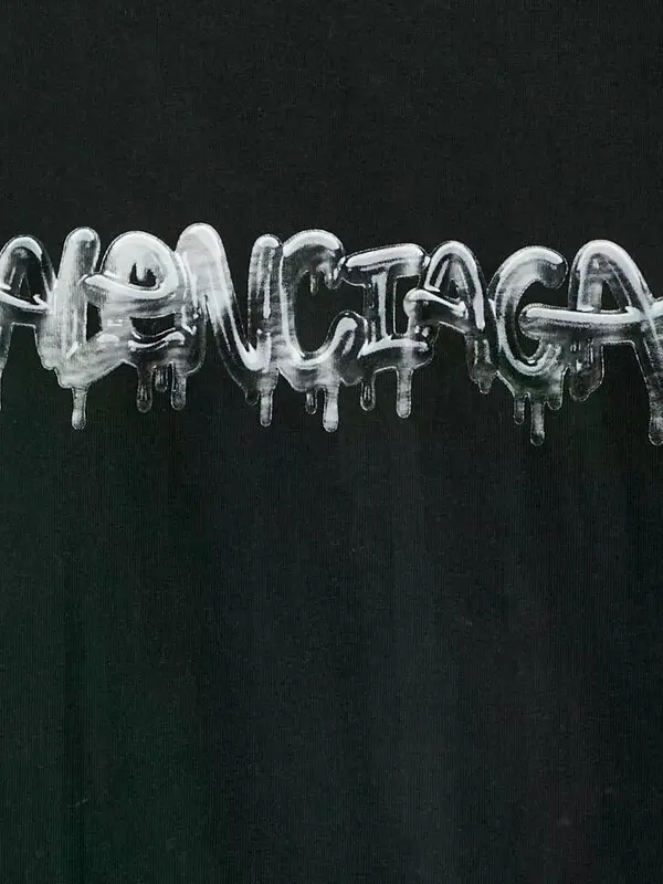 Balenciaga Logo-print Jersey T-shirt