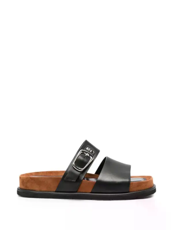 ADRIANNA FERETTI Double-strap Sandals With Buckle Fastening