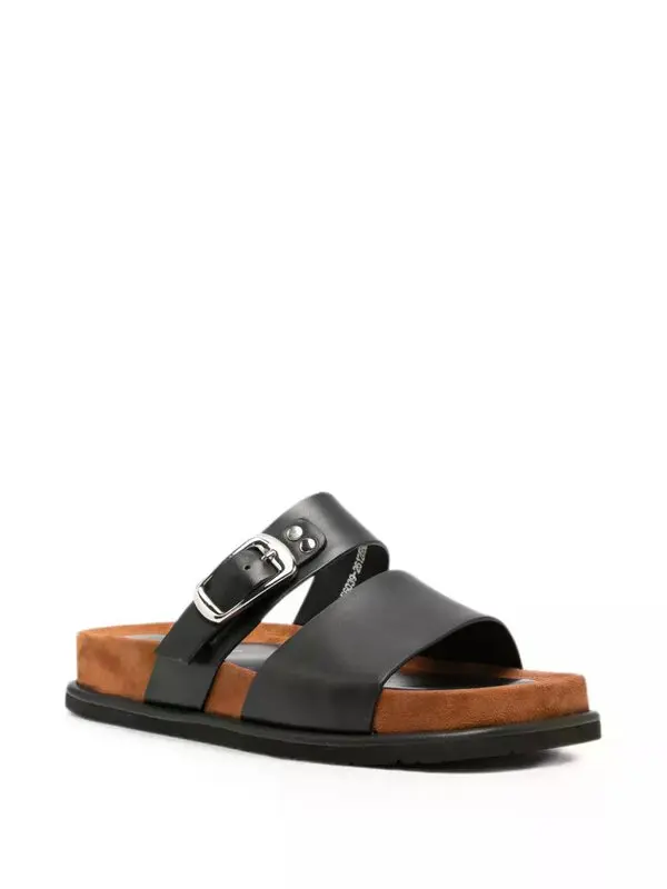 ADRIANNA FERETTI Double-strap Sandals With Buckle Fastening