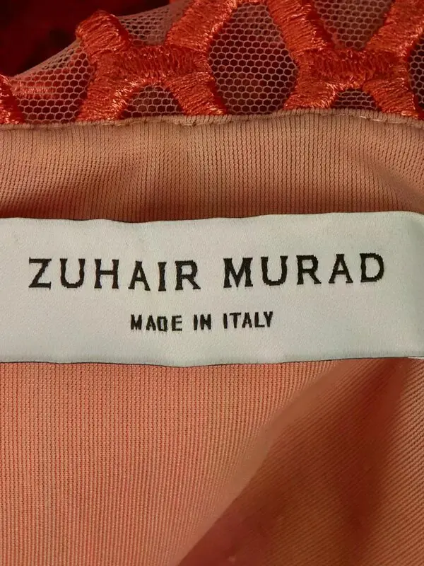 Zuhair Murad Mesh-panel Mini Dress