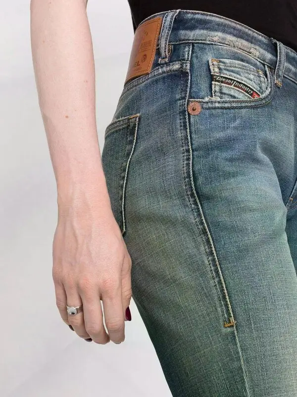 DIESEL® Mid-rise Slim-fit Jeans