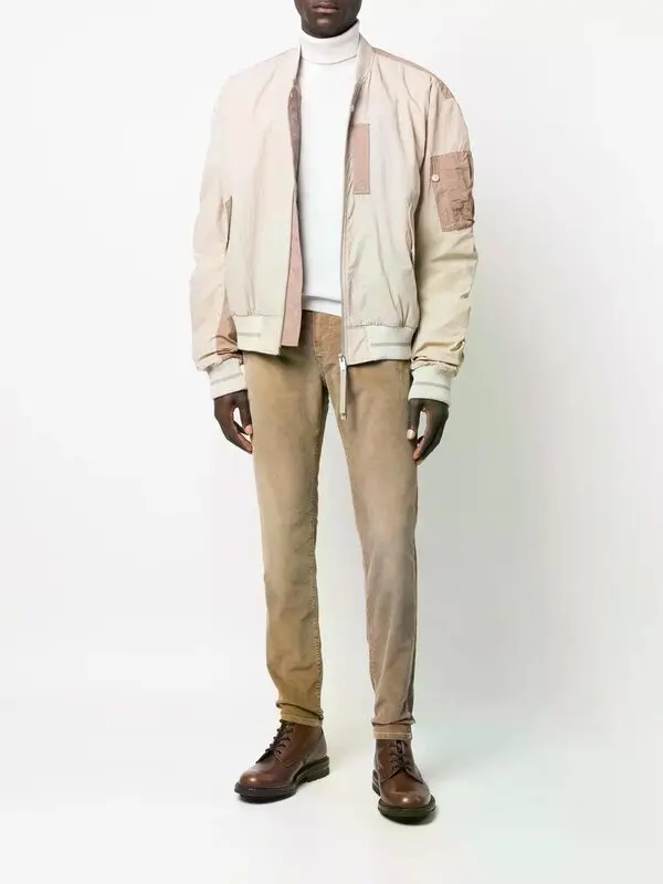 DIESEL® Tapered Bleach-wash Corduroy Jeans