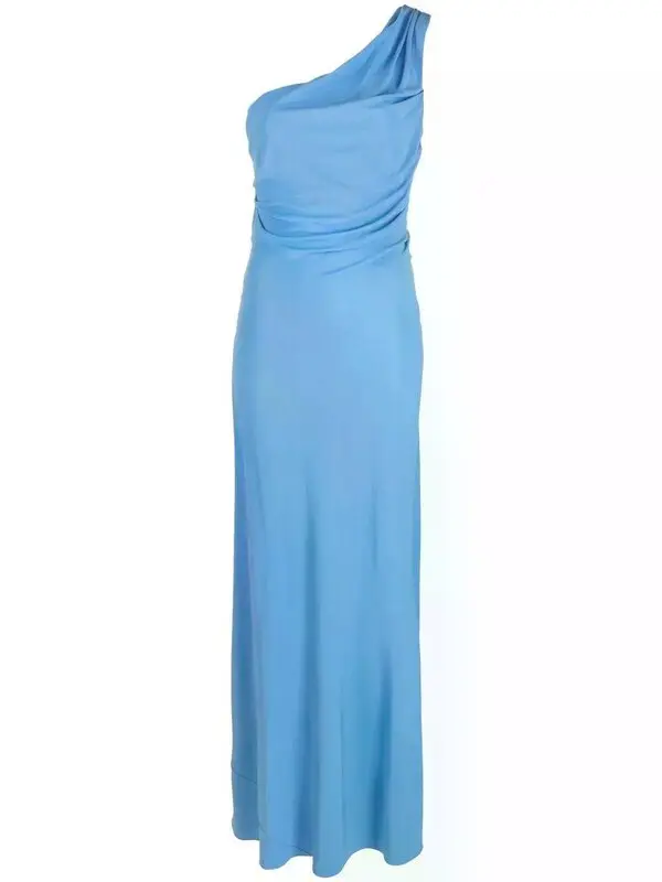 Alberta Ferretti One-shoulder Long Dress