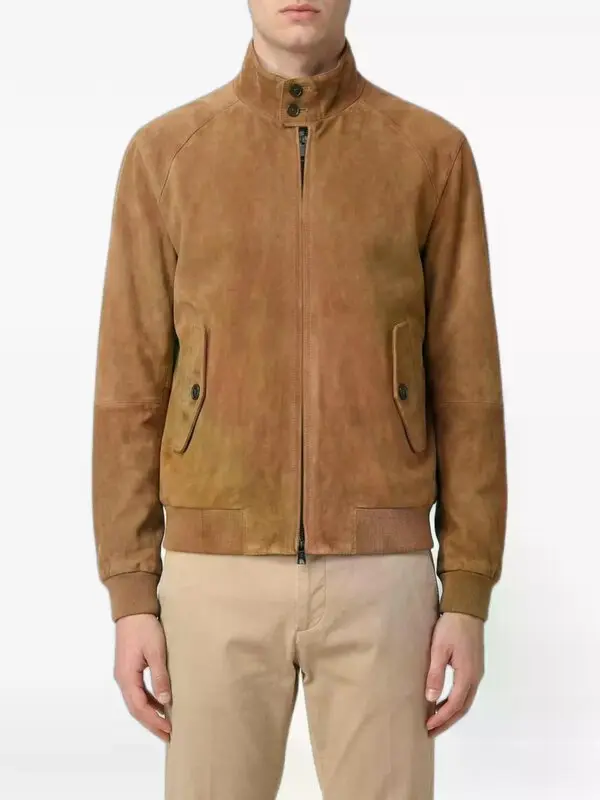 BARACUTA G9 Harrington Suede Jacket