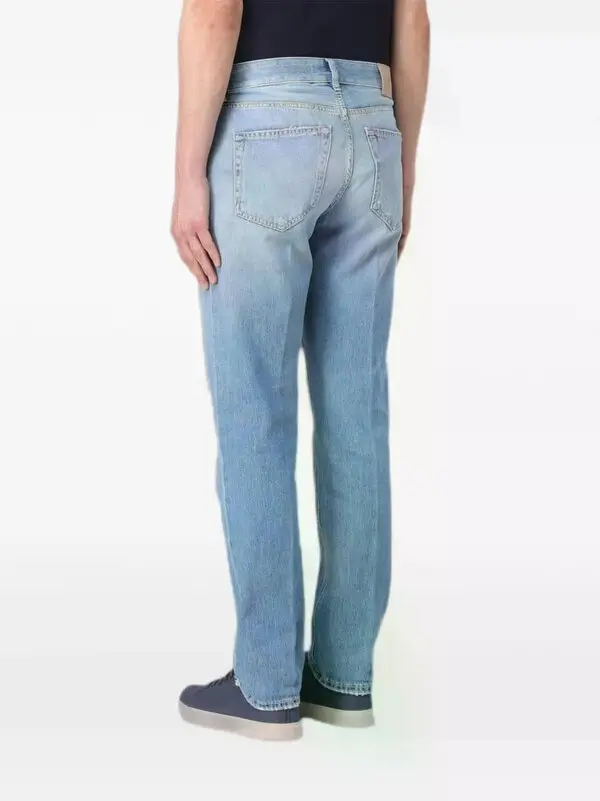 PT TORINO Faded Effect Straight-leg Jeans