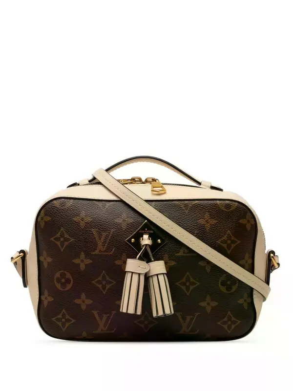 LOUIS VUITTON Monogram Saintonge Crossbody Bag - Brown