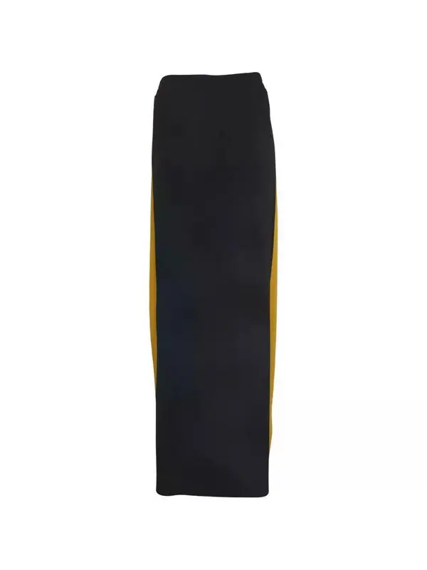 Roberto Cavalli Pleated Paneled Maxi Skirt