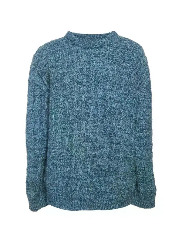 MAISON MARGIELA Oversized Textured Ribbed Knit Sweater