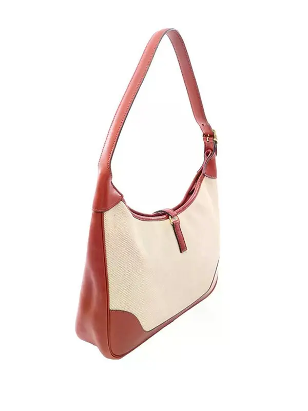 Hermès 2002 Toile Trim 31 Shoulder Bag