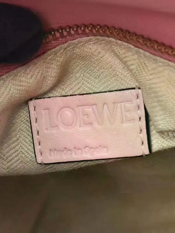 Loewe Medium Calfskin Puzzle Satchel - Pink