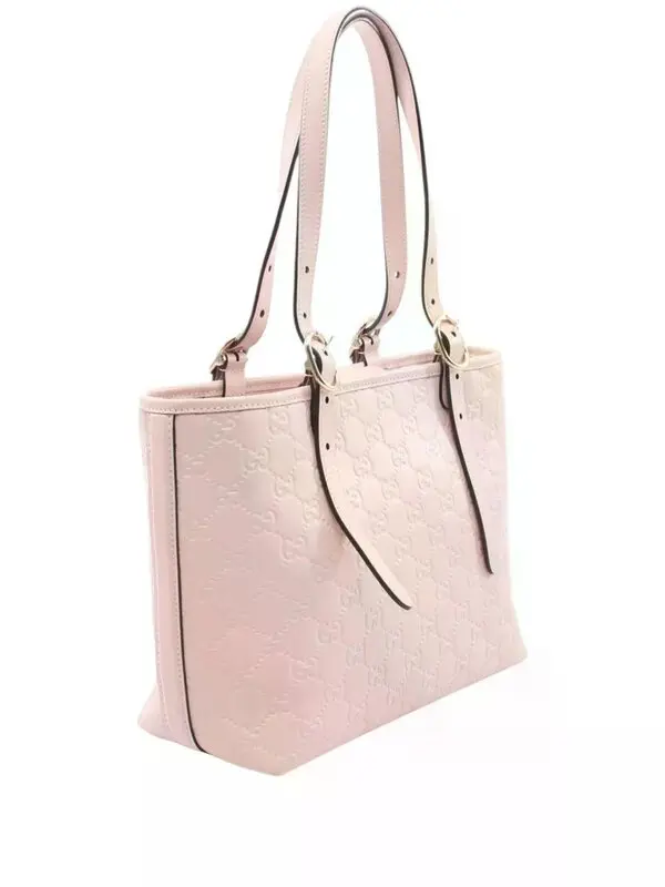 Gucci Gg Emblem Tote Bag - Pink