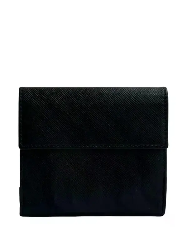 Prada 2000-2013 Saffiano Trifold Wallet Small Wallets