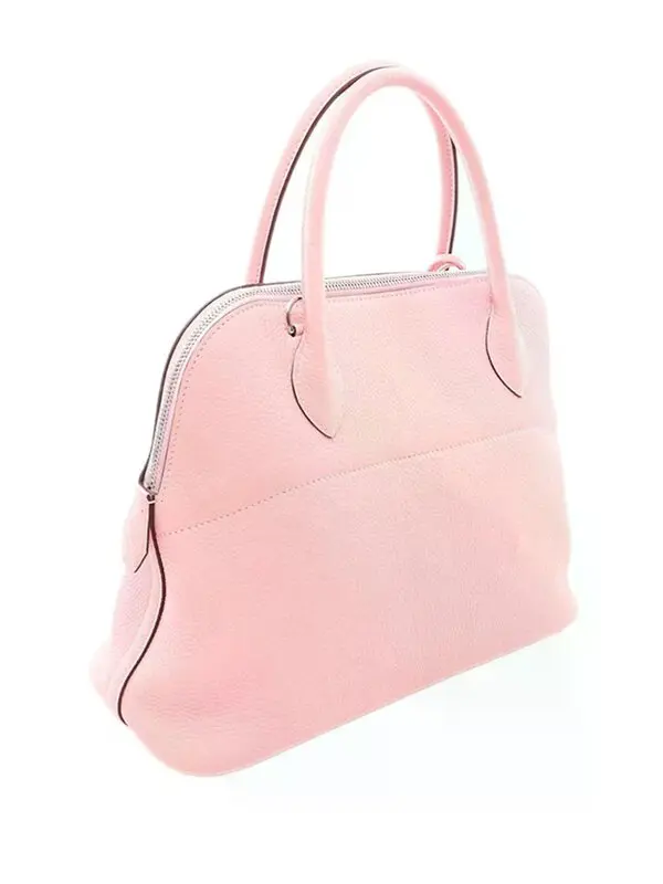 Hermès Clemence Bolide 31 Satchel - Pink