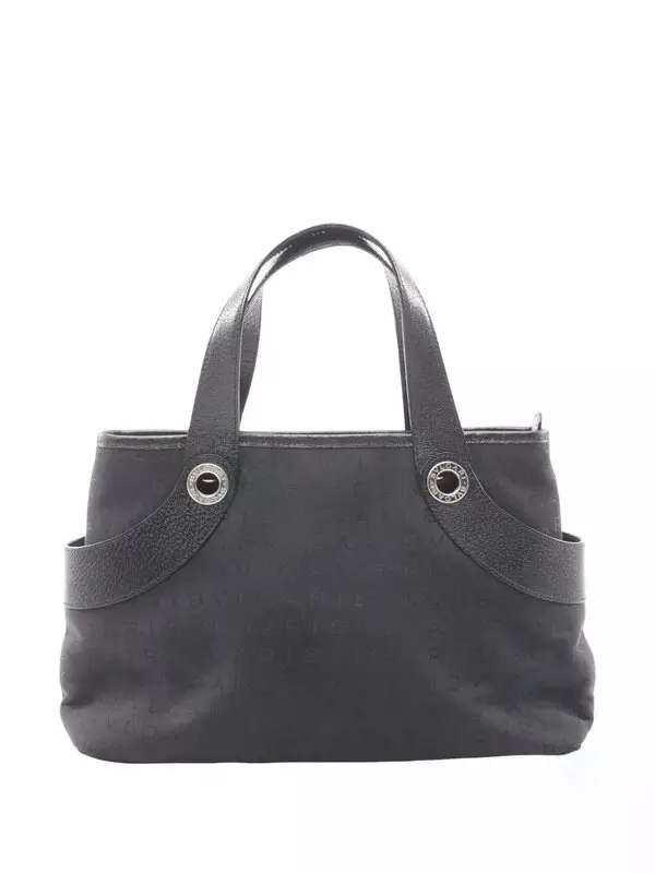 BVLGARI Logomania Canvas Handbag