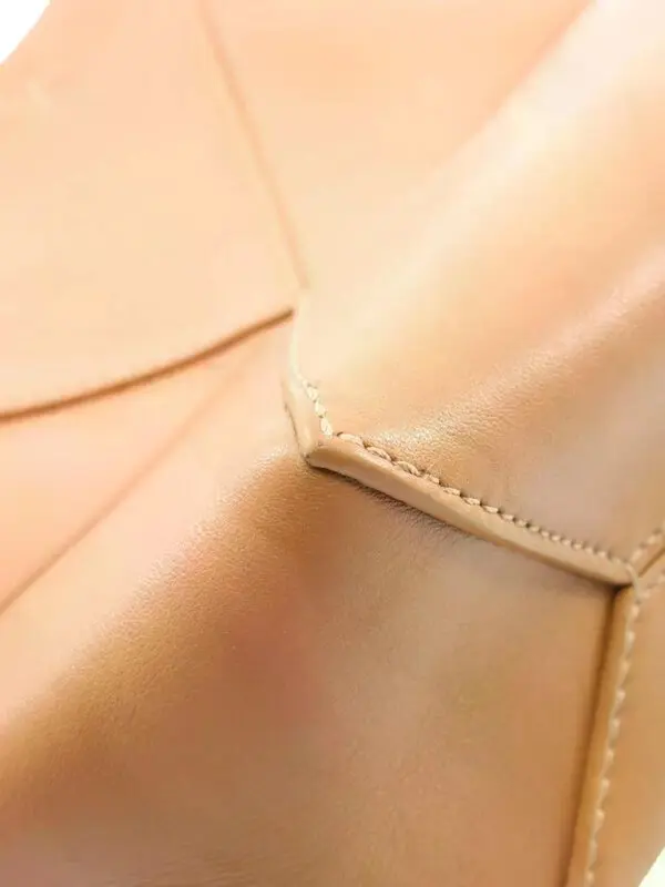 Loewe Leather Tote Bag - Brown
