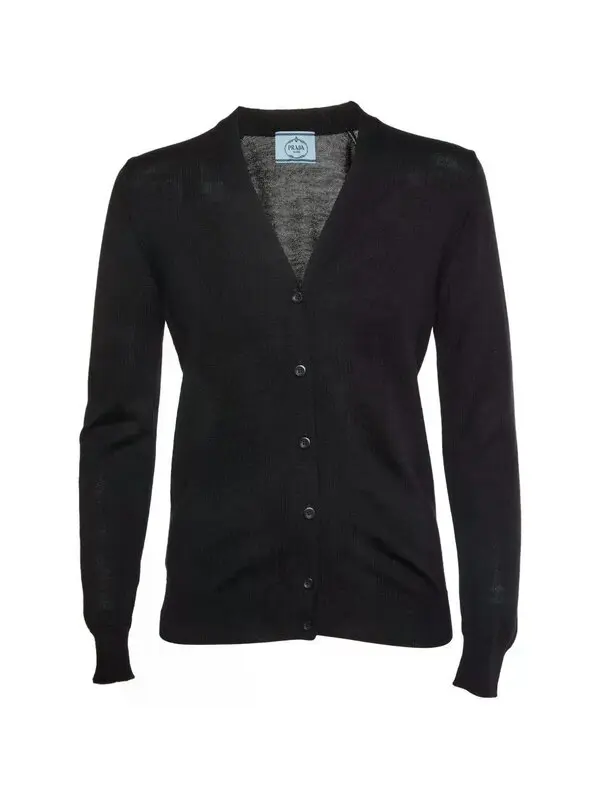 Prada V-neck Button-up Cardigan