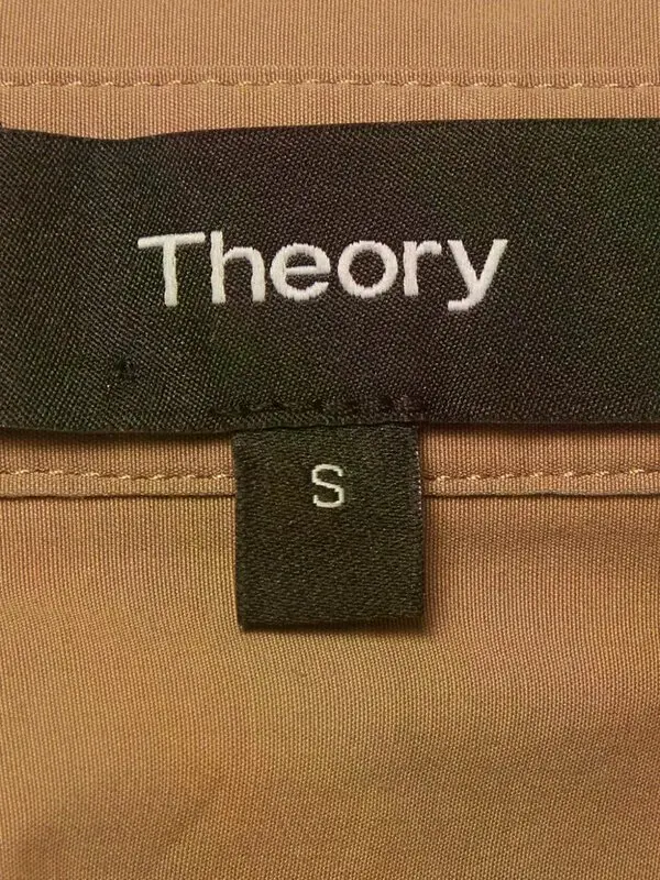 Theory Cropped Short-sleeve Shirt