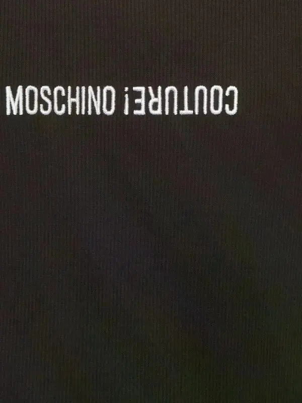 Moschino Ribbed Knit Tank Top