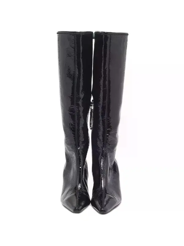 Prada Pointed Toe Stiletto Heel Boots