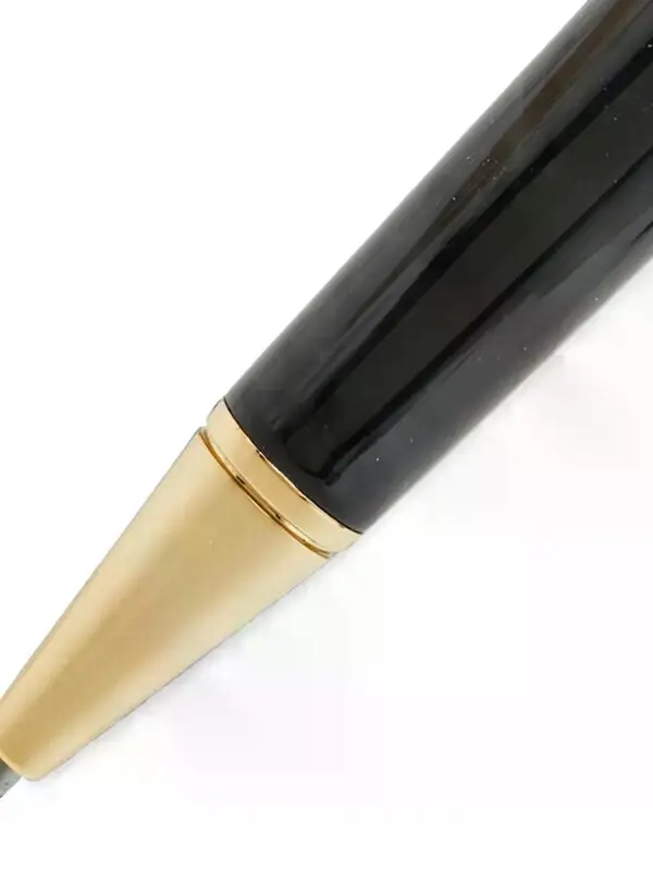 Roberto Cavalli Logo Engraved Ballpoint Pen - Black