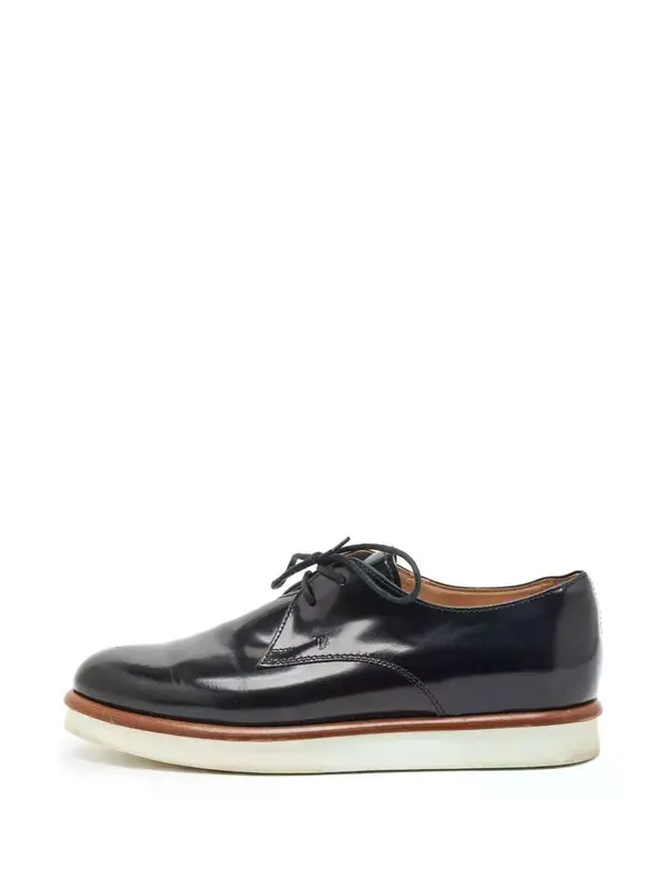 LOUIS VUITTON Lace-up Platform Derby Shoes