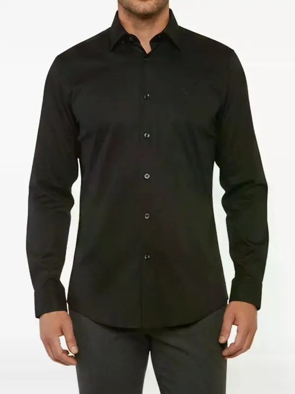 Roberto Cavalli Jacquard Button-up Shirt