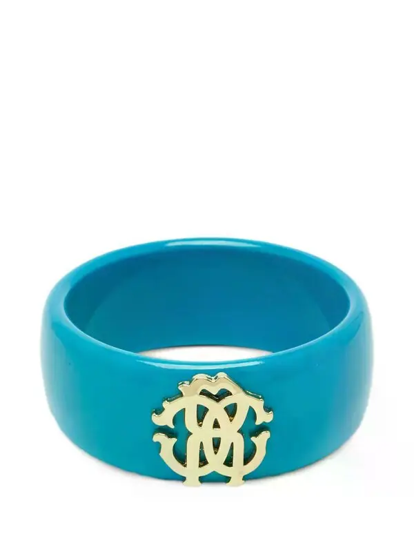 Roberto Cavalli Monogram Bracelet - Blue