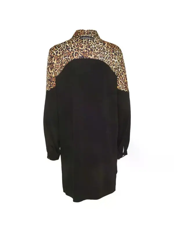 Just Cavalli Animal-print Paneled Dress
