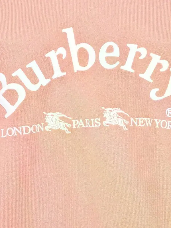 Burberry Logo Embroidered Sweatshirt