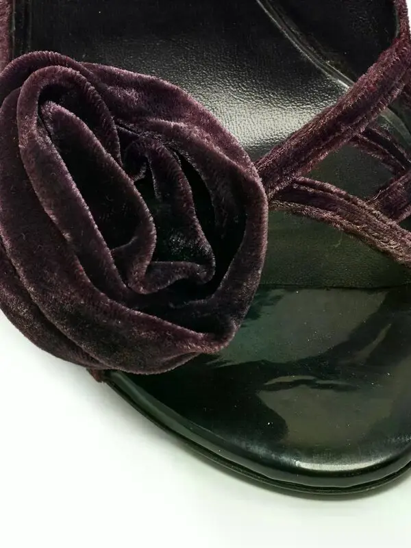 ROGER VIVIER Bow Open-toe Pumps